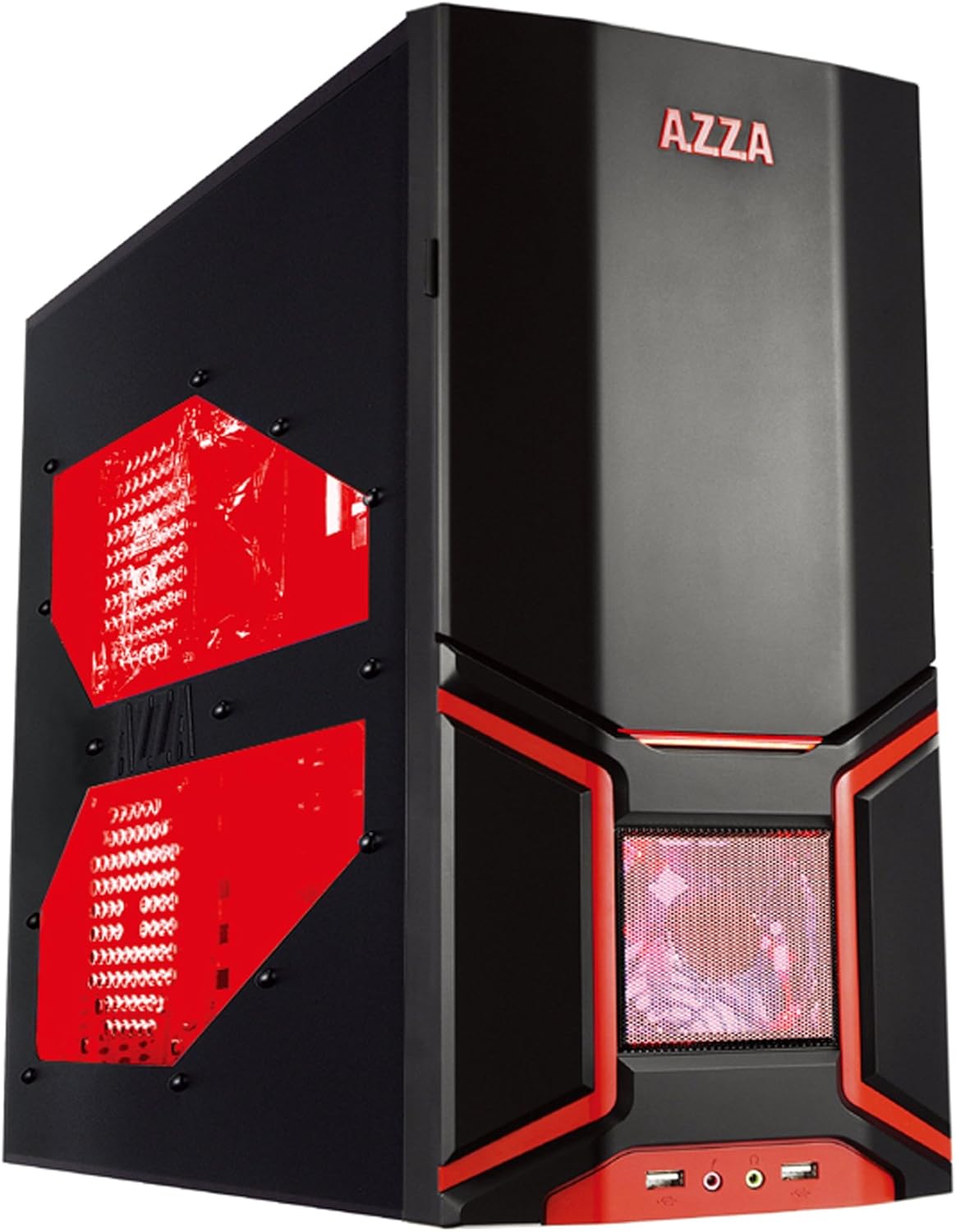 Amazon.com: Azza Mid Tower Computer Case Orion 202EVO Black : Electronics
