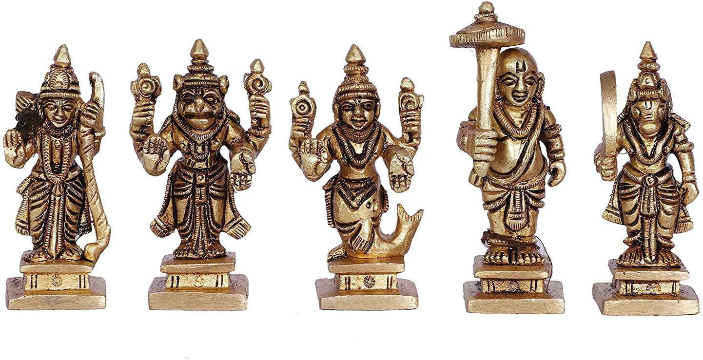 Brass Dashavatara Dasavatharam of Lord Vishnu Sri Lanka | Ubuy