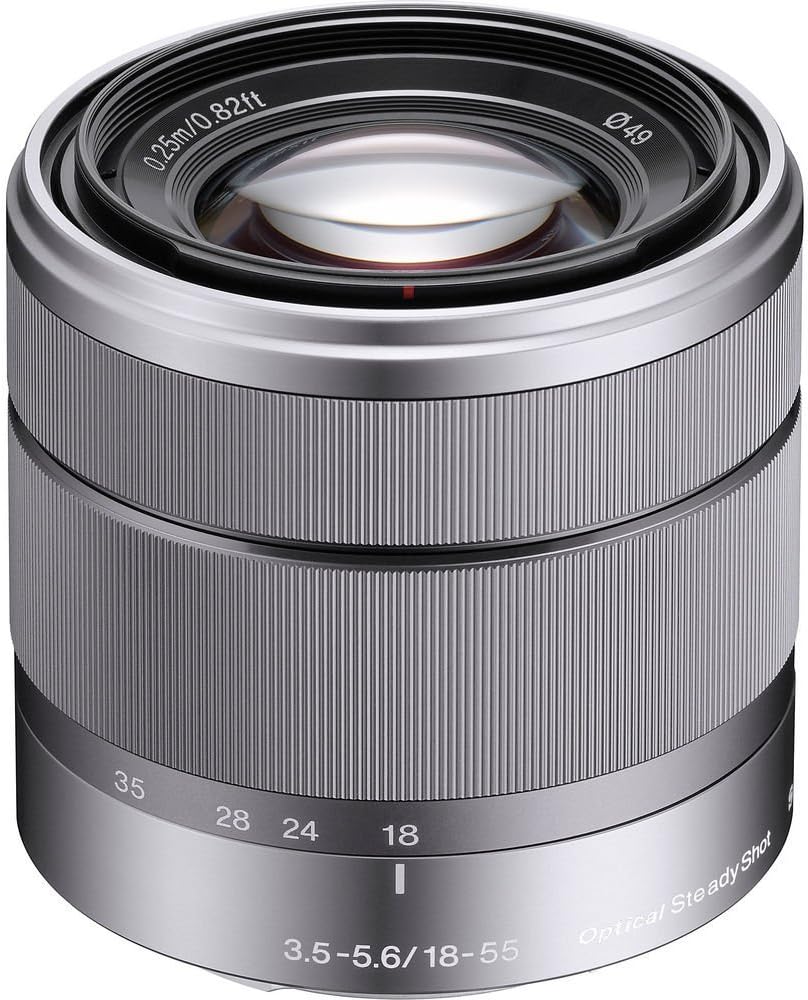 Amazon.com : Sony Alpha SEL18200 E-Mount 18-200mm F3.5-6.3 OSS Lens ...