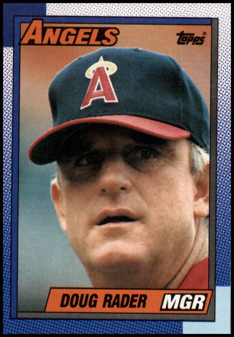 Amazon.com: 1990 Topps Baseball #51 Doug Rader California Angels MG ...