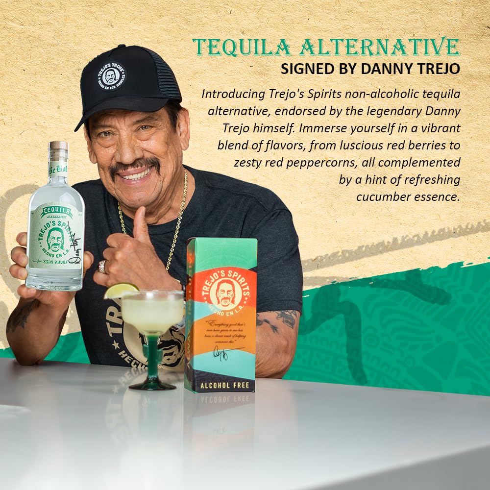 Trejo’s Spirits Tequila Alternativa firmada por Danny Trejo Edición ...