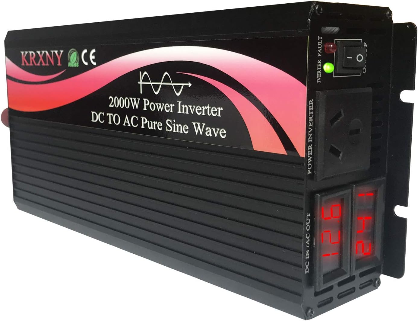 Giantz Power Inverter, 1500w/3000w 12v to 240v Electric Portable Pure ...