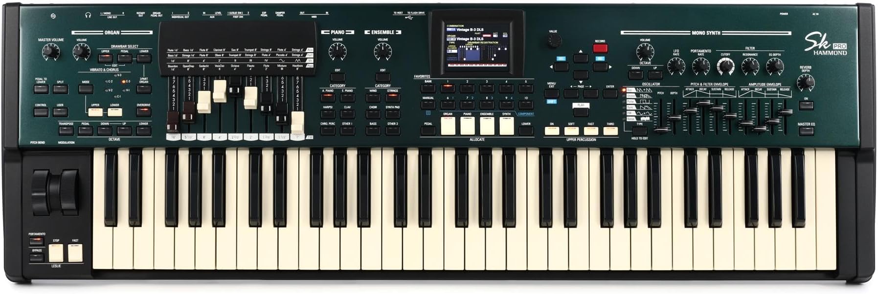 Amazon.com: Hammond SK Pro 61-key Keyboard/Organ with 4 Sound Engines ...