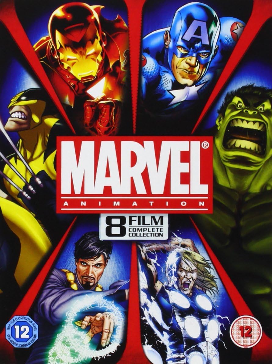 Marvel Complete Animation Collection - 8 Movies: Amazon.co.uk: Curt ...