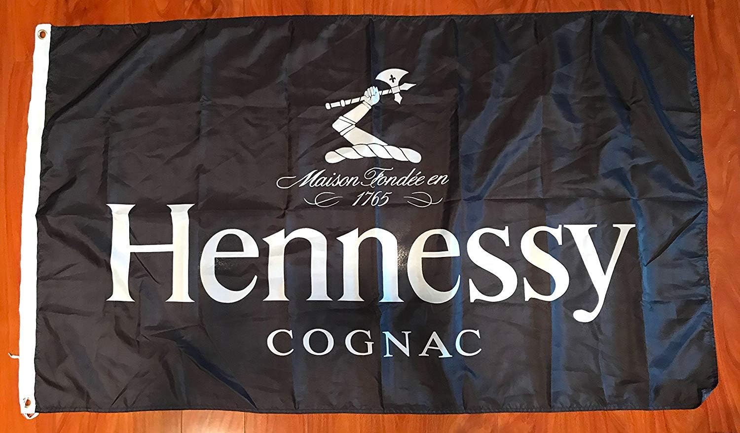 Amazon.com : Hennessy Cognac Black Flag Banner Advertisement 3 x 5 feet ...