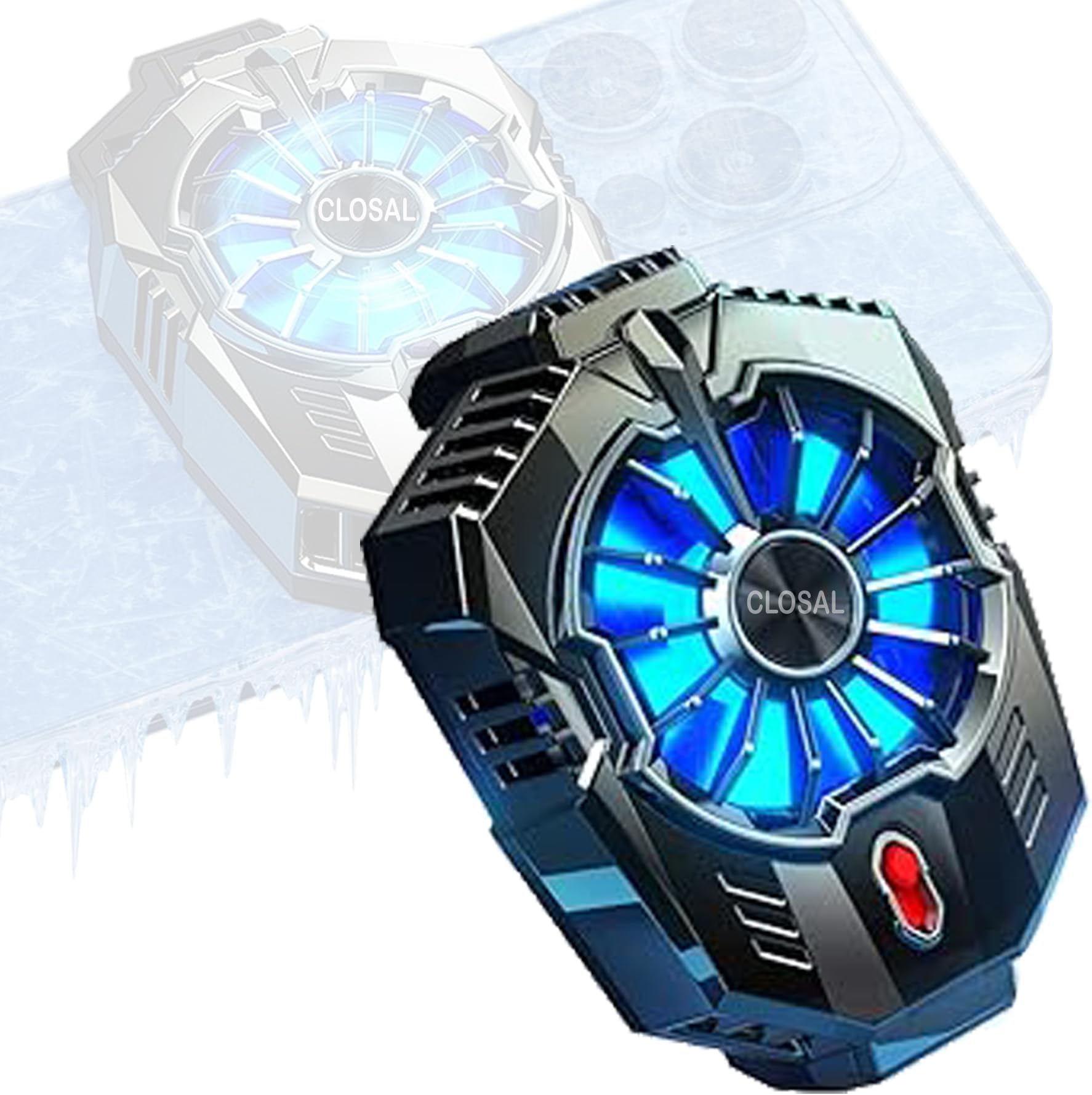 CLOSAL® Mobile Cooler for Gaming, Mobile Phone Cooling Fan for ...