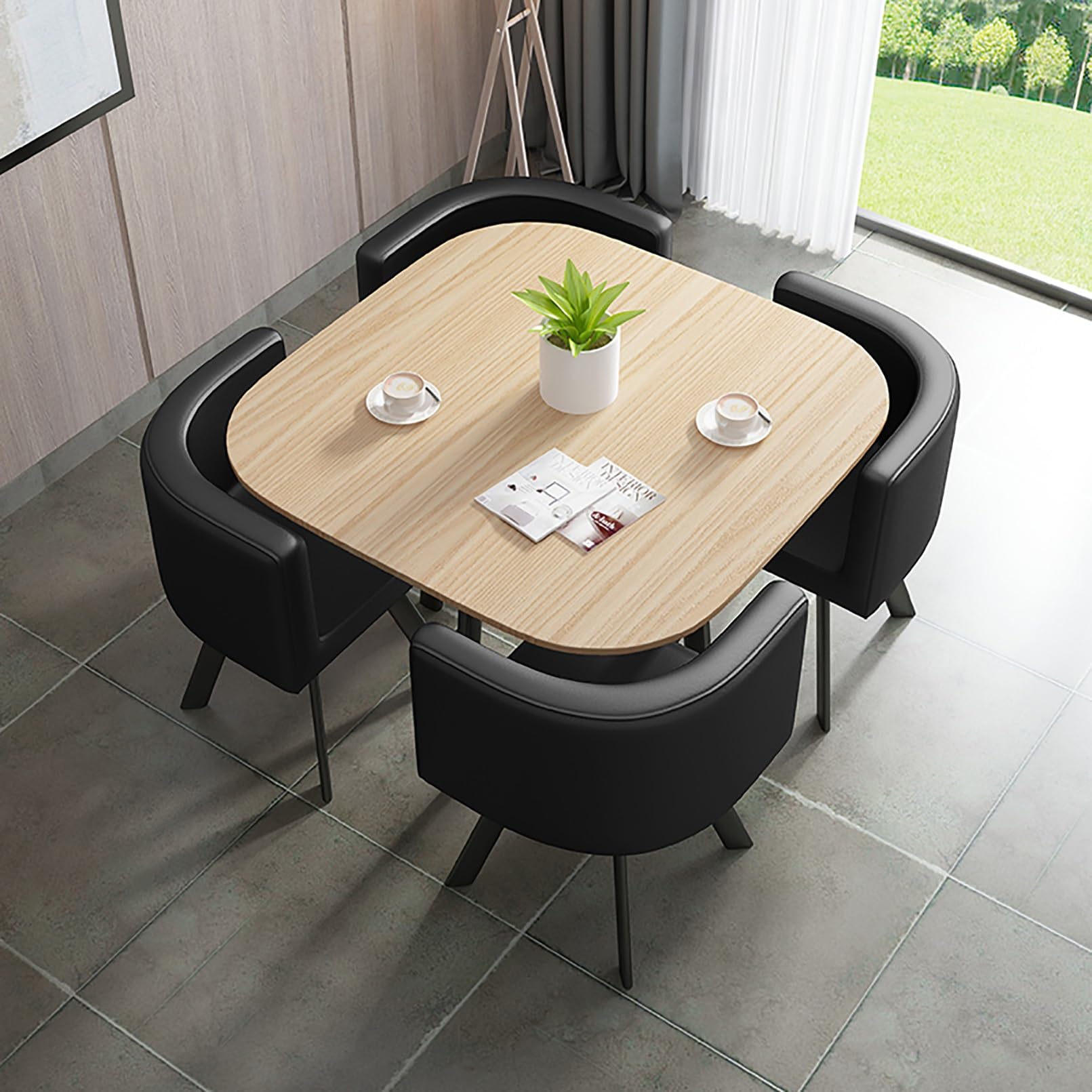 Coffee Table And Chair Combination Balcony Living Room