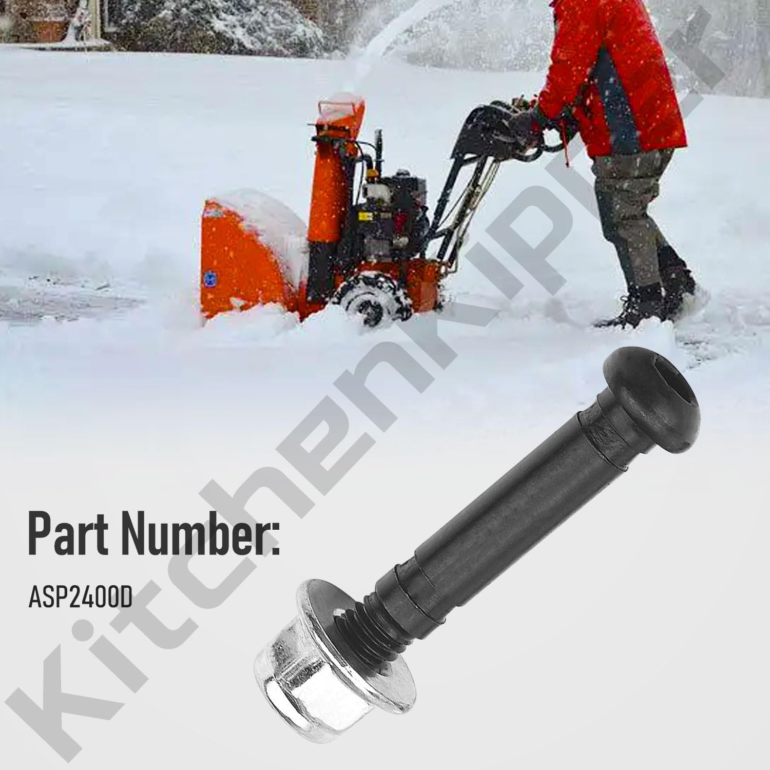 KitchenKipper ASP2400D 2-Stage Snow Blower Shear Pin Bahrain | Ubuy