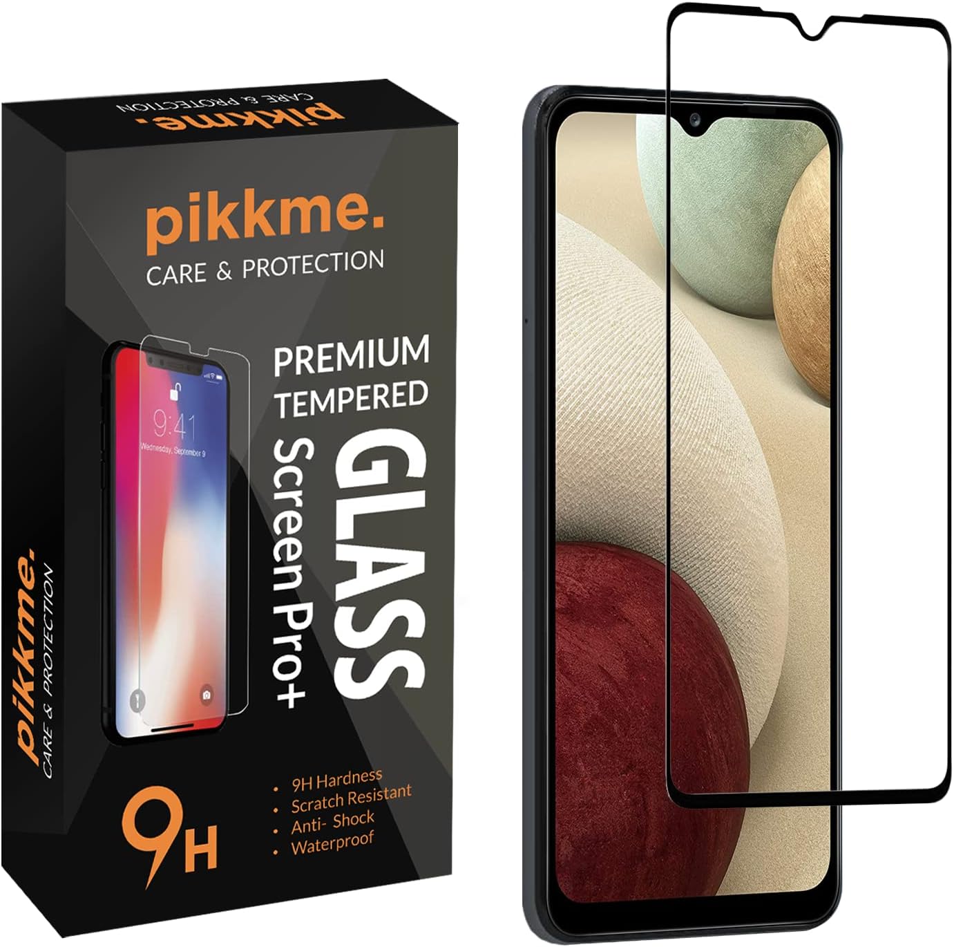 CEDO Samsung M12 / A12 / F12 Tempered Glass | Screen Protector Full ...