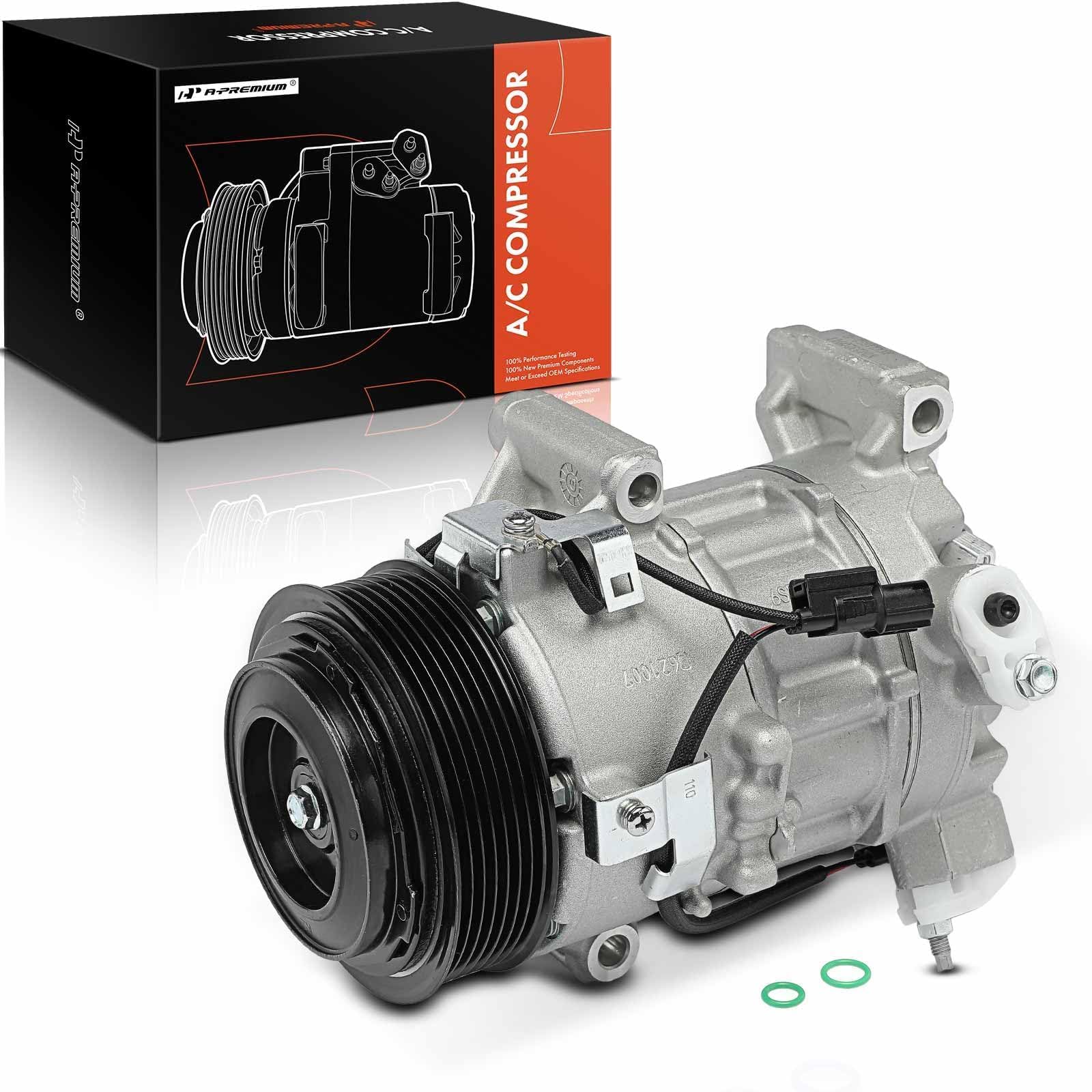 Amazon.com: A-Premium Air Conditioner AC Compressor with Clutch ...