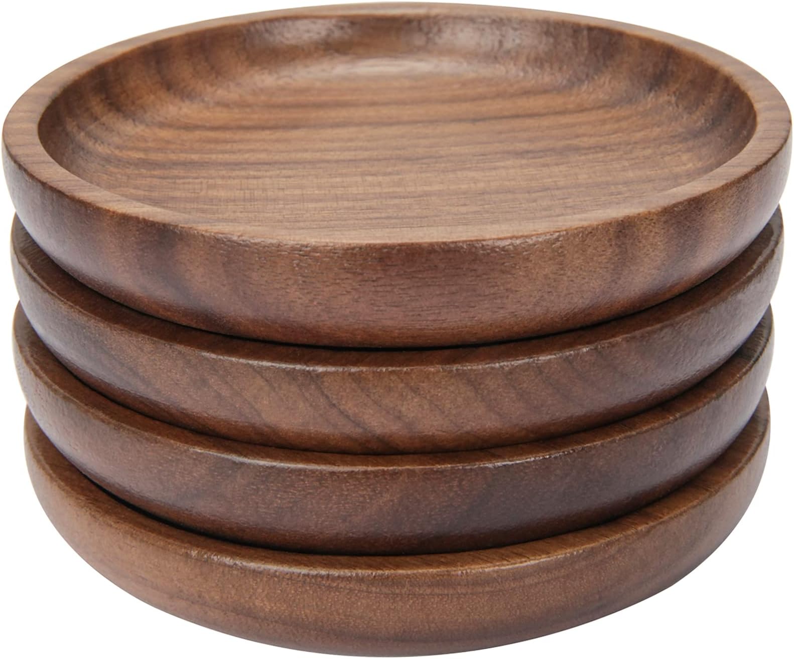Amazon.com: Juvale 8 Pack Acacia Wood Coasters for Coffee Table - for ...
