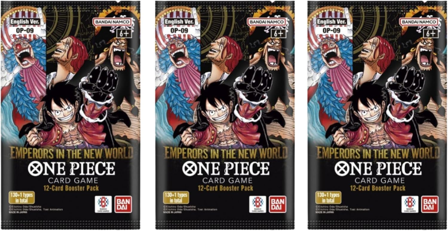 3X One Piece The New Four Emperors Emperors in The New World OP09 ...
