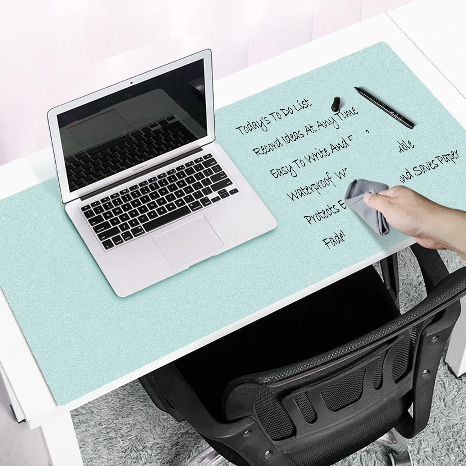 Amazon.com : Dry Erase Desk Mat for Making Plans,27.5"x13.8" Writable ...