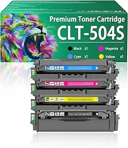 Amazon.com: CLT-504S Toner Cartridge Compatible for CLT-K504S CLT-C504S CLT-M504S CLT-Y504S ...