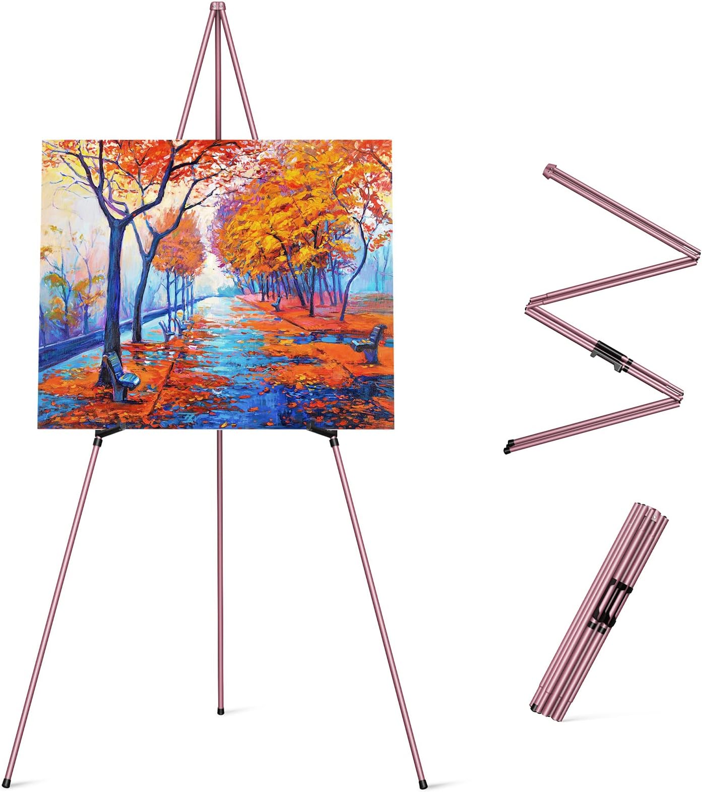 Amazon.com: Display Artist Easel Stand - 63" Instant Tripod Collapsible ...