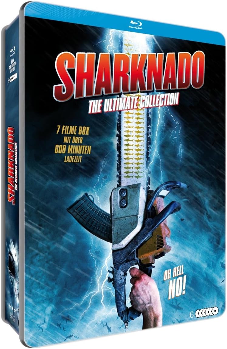 Sharknado-Ultimate Collection Metallbox (6 Bds) [Blu-ray]: DVD et Blu ...