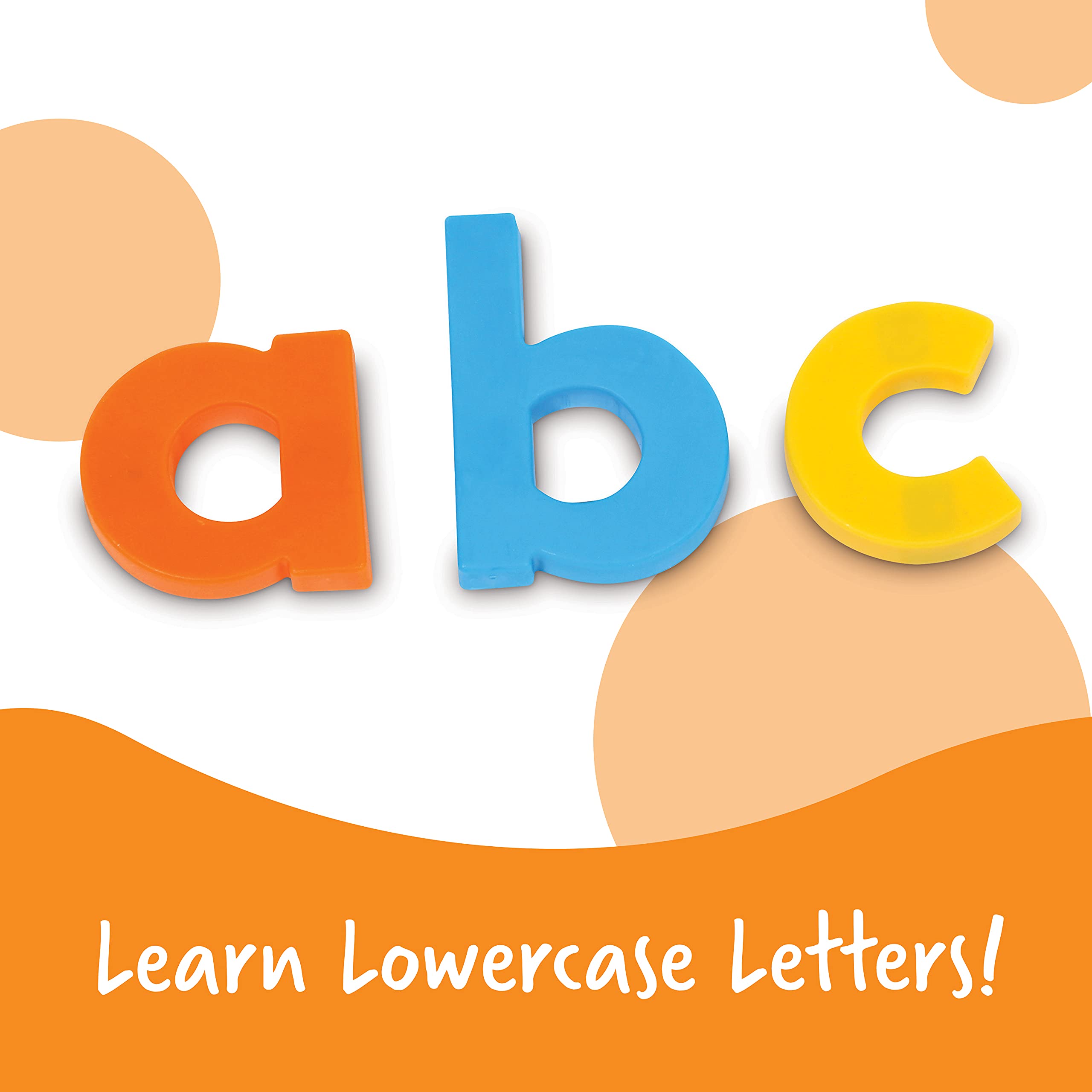 Buy Learning Resources Jumbo Magnetic Lowercase Letters, Develops ...
