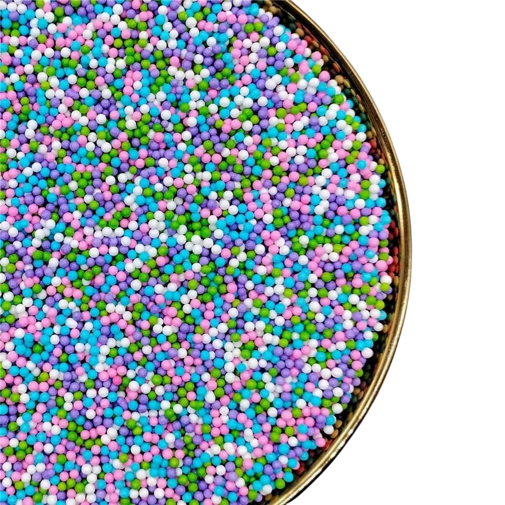 Amazon.com: Sprinkles, White Edible Pearl Sprinkles for Cake ...