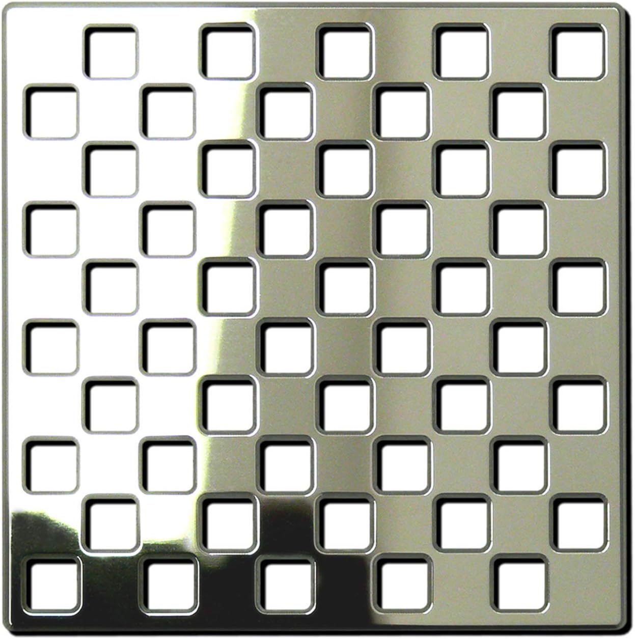 Amazon.com: Ebbe E4807-PC 4" Unique Grate, Weave, Polished Chrome : 家居裝修