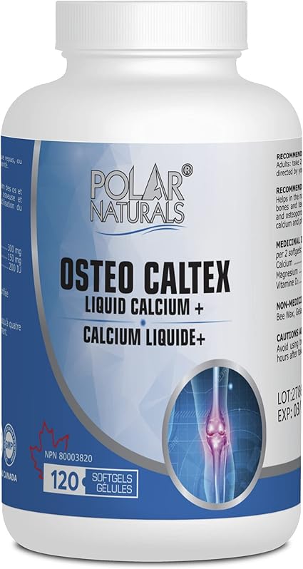 Polar Naturals Osteo Caltex Liquid Calcium, Magnesium to Maintain ...