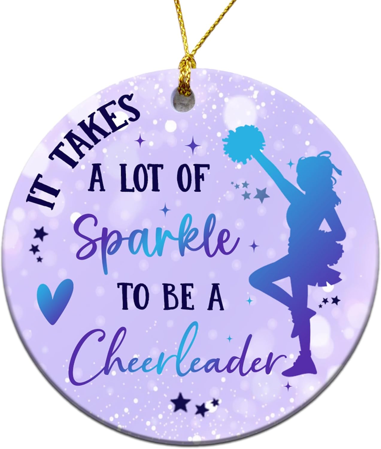 Amazon.com: MEDROC Cheerleader Christmas Ornament - for Christmas Tree ...