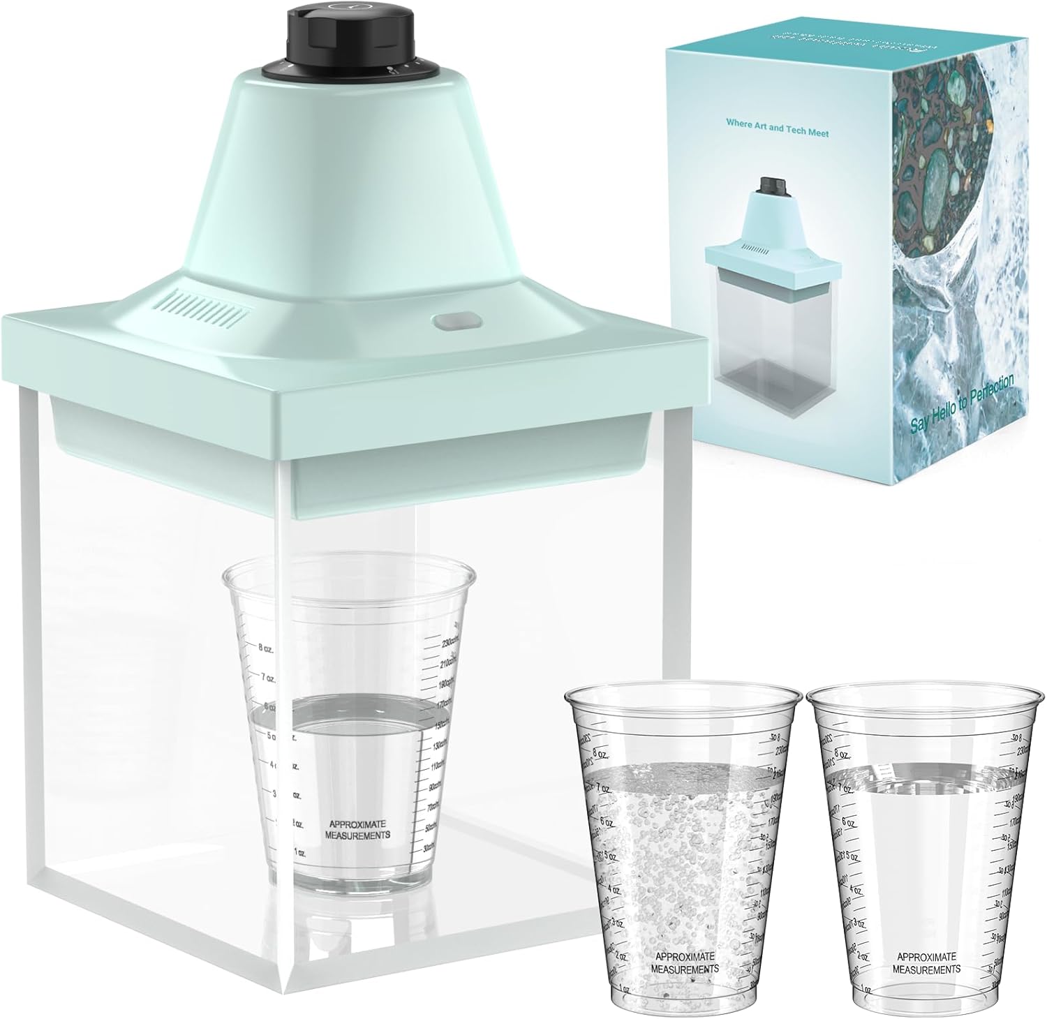 Amazon.com: Resin Bubble Remover Machine, Resin Vacuum Chamber 5 Mins ...