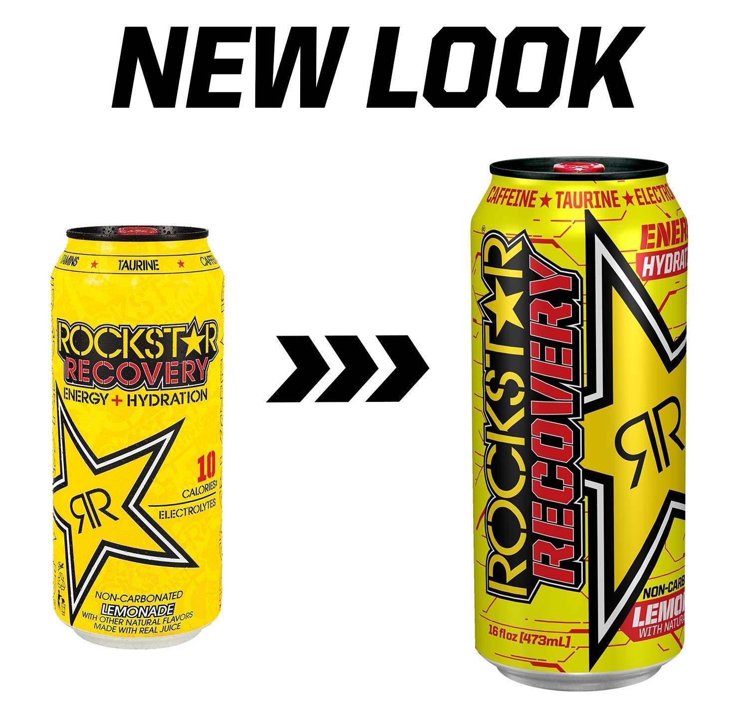 Buy Rockstar Recovery Energy + Hydration Non Carbonated Energy Drinks ...