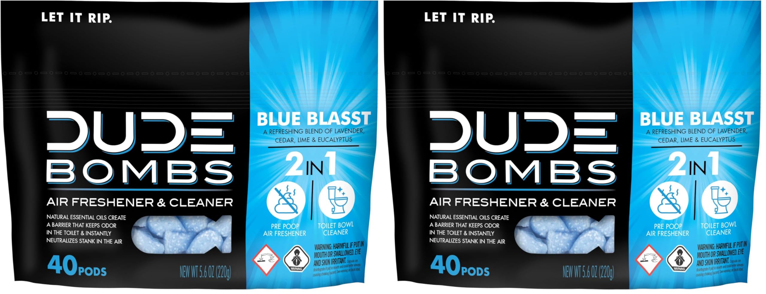 Snapklik.com : Bombs - Toilet Stank Eliminator - 2 Pack, 40 Pods ...