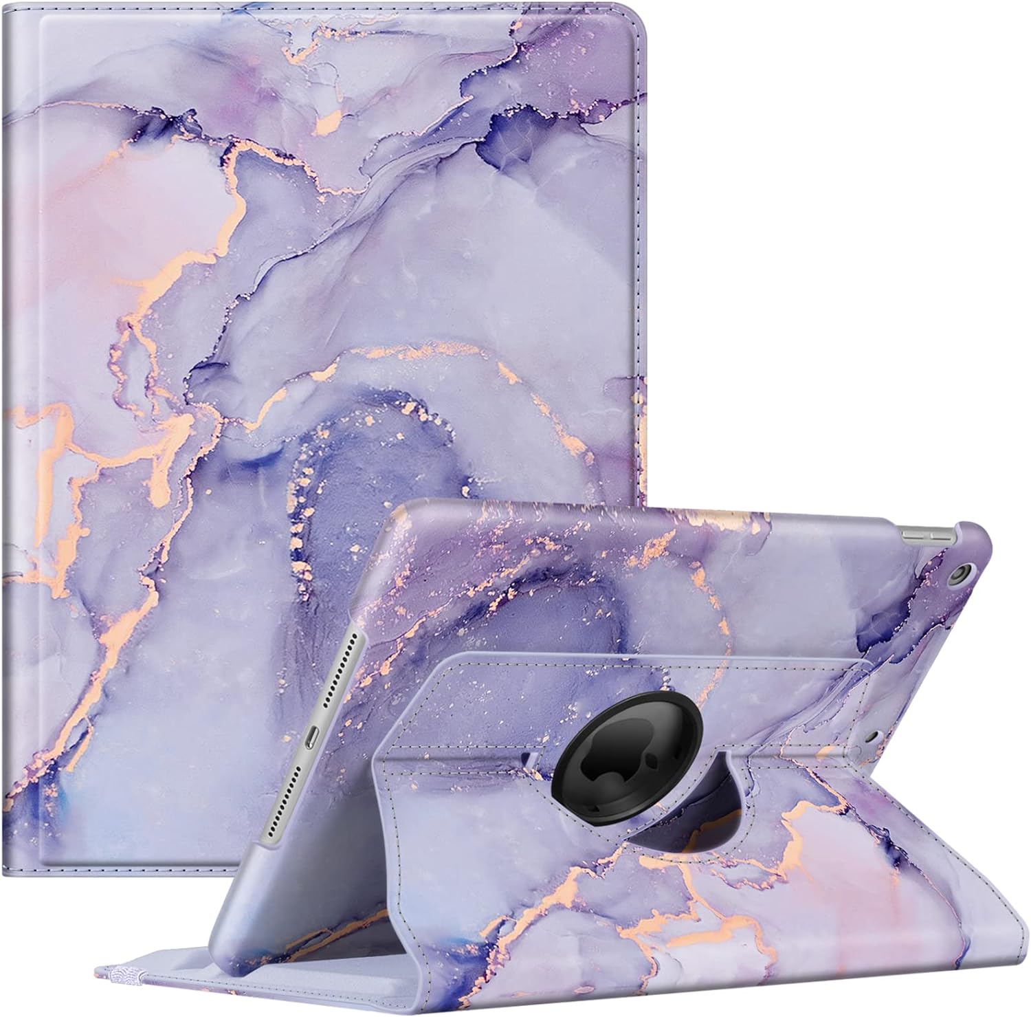 Amazon.com: Fintie Rotating Case for iPad 9th Generation (2021) / 8th ...