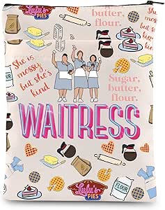 Amazon.com: Waitress Inspired Book Sleeve Gift Musical Theatre Gift ...