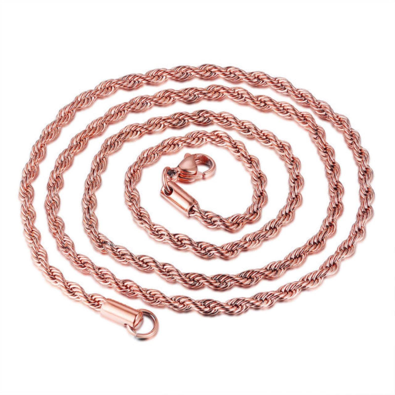 Gouden Ketting Swag Goedkope Breedte 2/4/6 Mm Roestvrij Staal Gouden