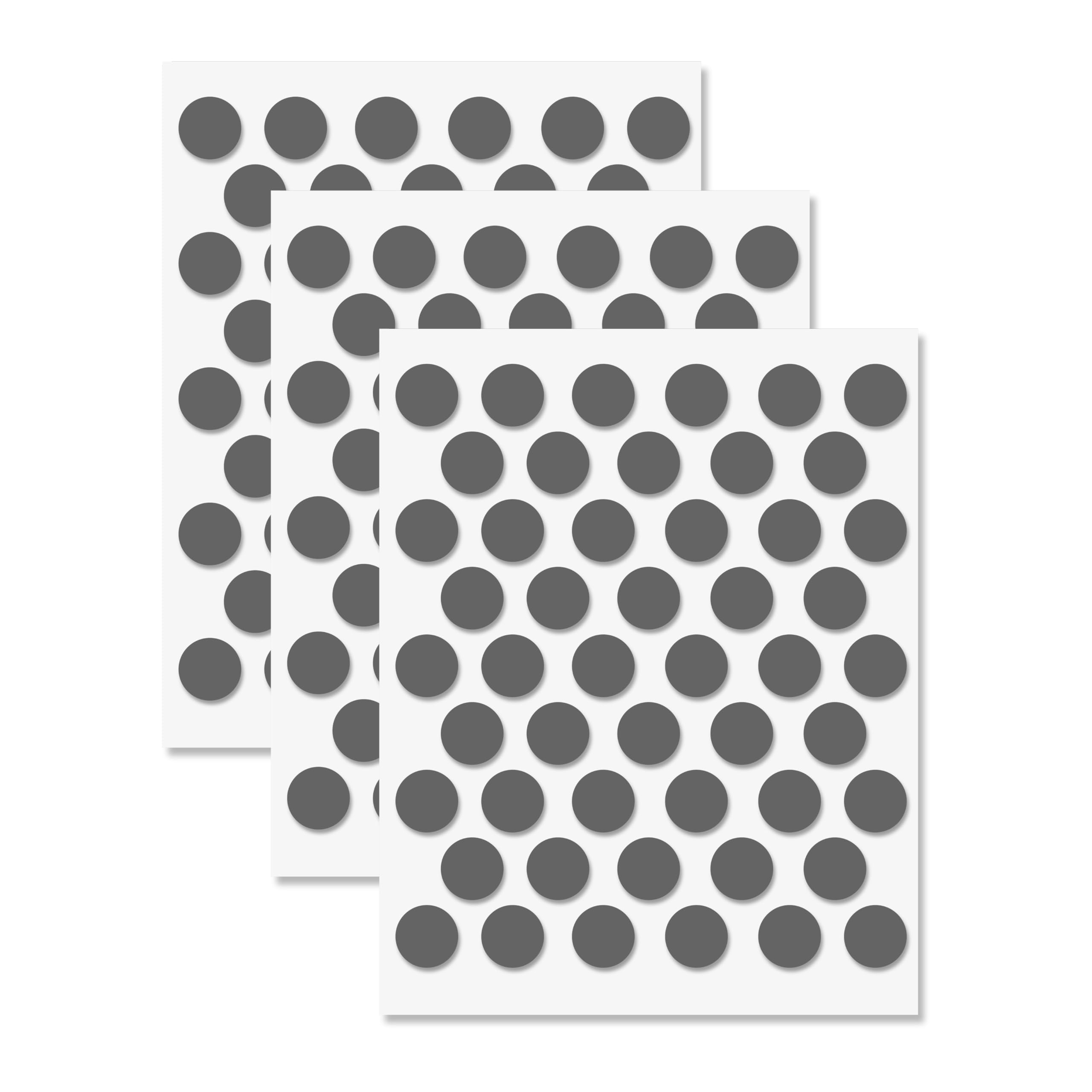 Amazon.com: Dark Grey Self-Adhesive Screw Hole Stickers - 150 pcs. 0.55 ...