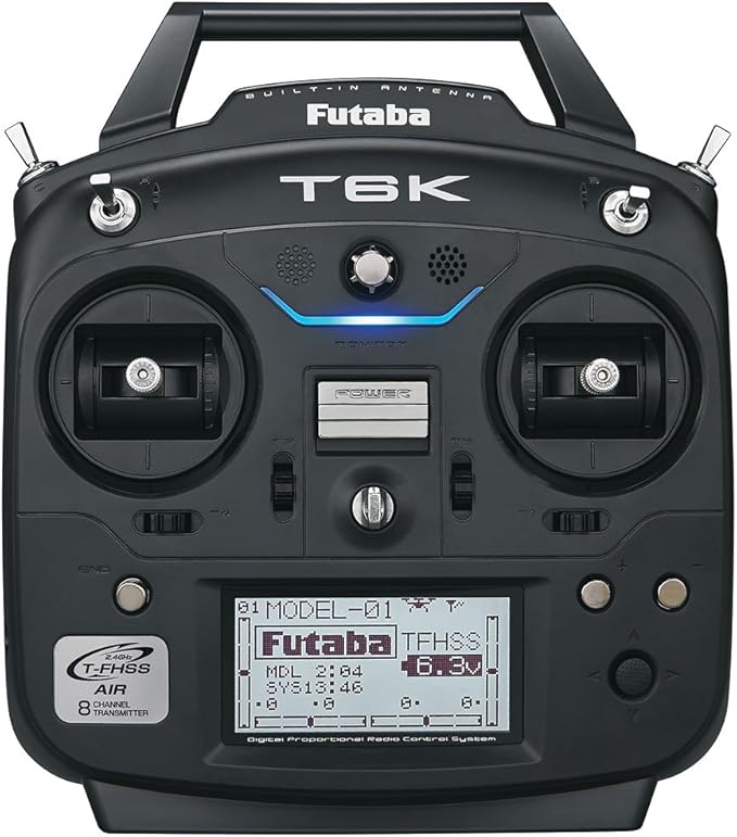 Futaba 6K V2 2.4GHz Tfhss 8-Channel Radio Control RC Air Fpv Telemetry ...