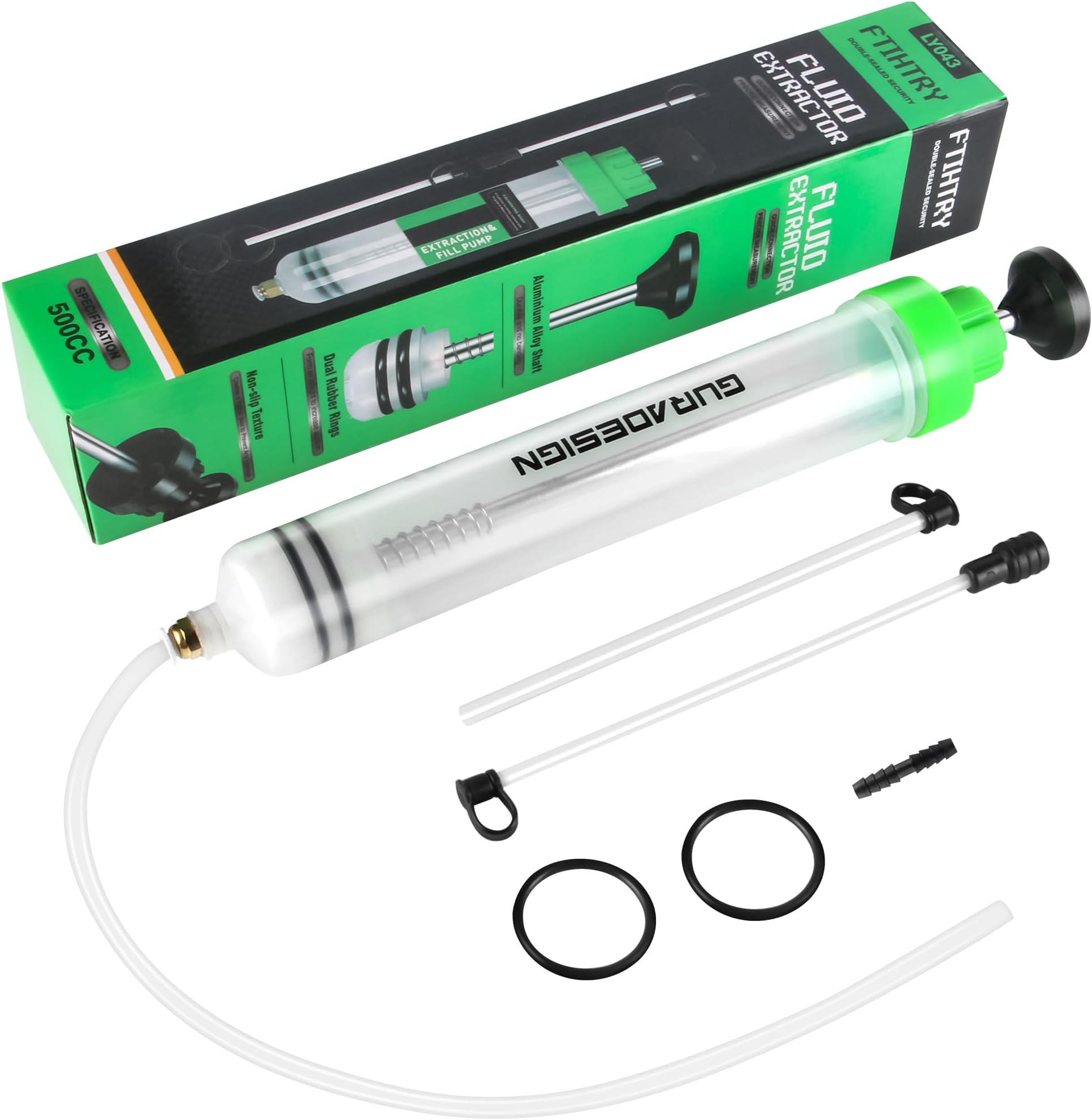 Amazon.com: Automotive Fluid Extractor Pump, 500CC Multi-Purpose Oil ...