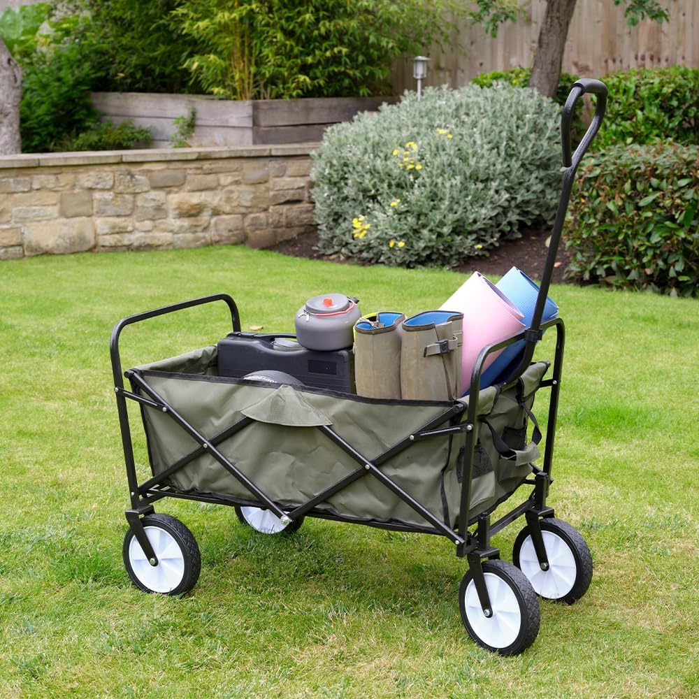 Large Folding Festival, Gardening, Beach & Camping Cart with Wheels ...