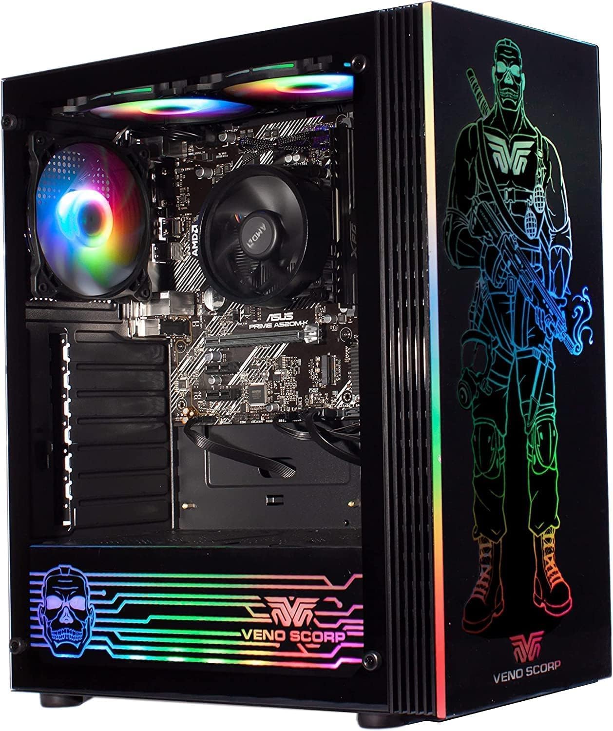 Veno Scorp Budget Gaming PC Intel Core i3-8GB RAM - 500GB HDD – GT 710 ...