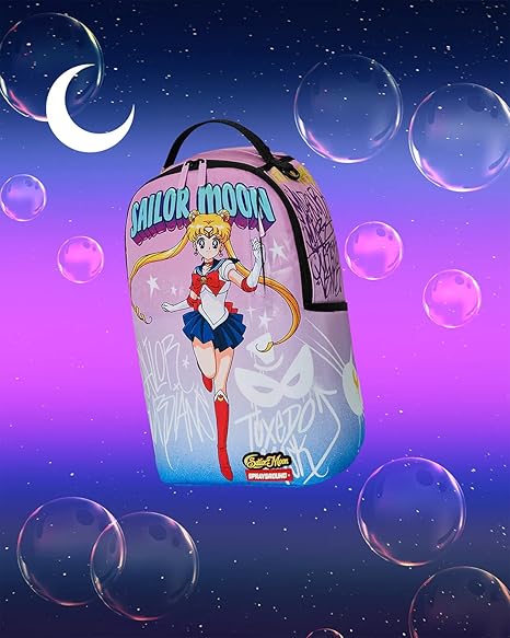 Amazon.com | Sprayground SAILOR MOON ON THE RUN BACKPACK | Casual Daypacks