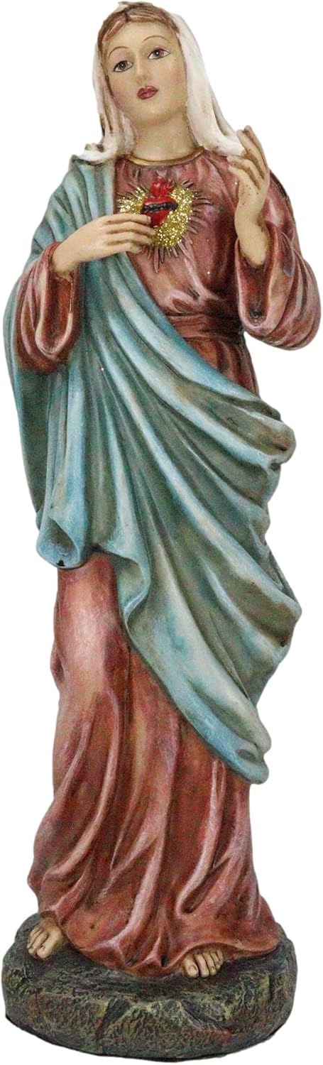 Ebros Catholic Church Sacred Heart of Mary Statue Devotion of Madonna ...