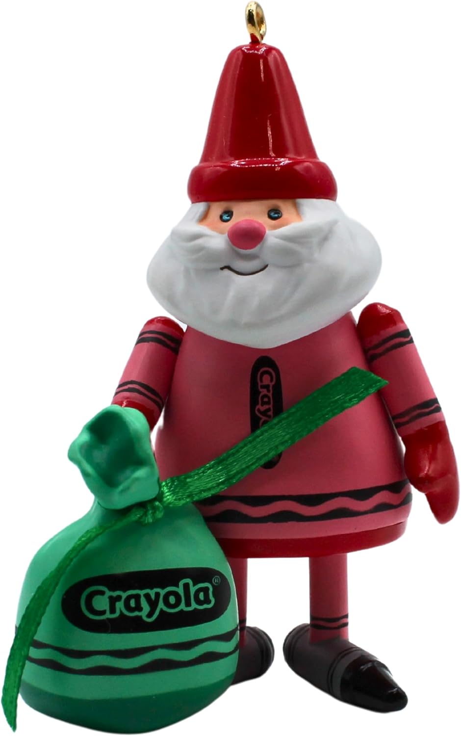 Amazon.com: Hallmark 2009 Crayola Colorful Santa Limited Edition : Home ...