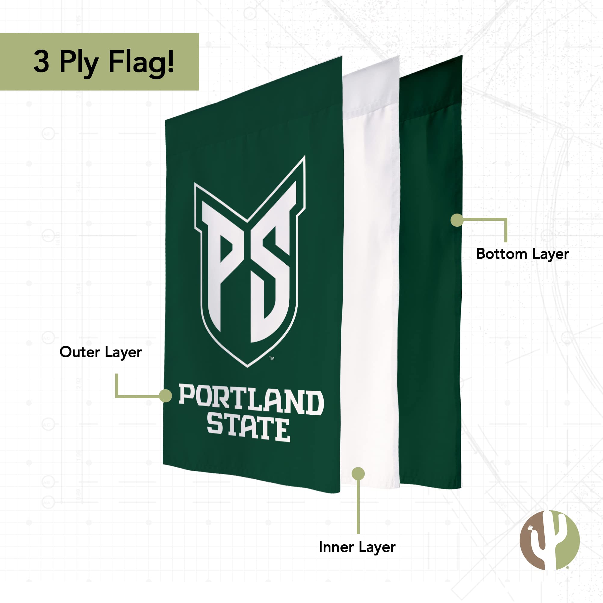 Portland State Flag