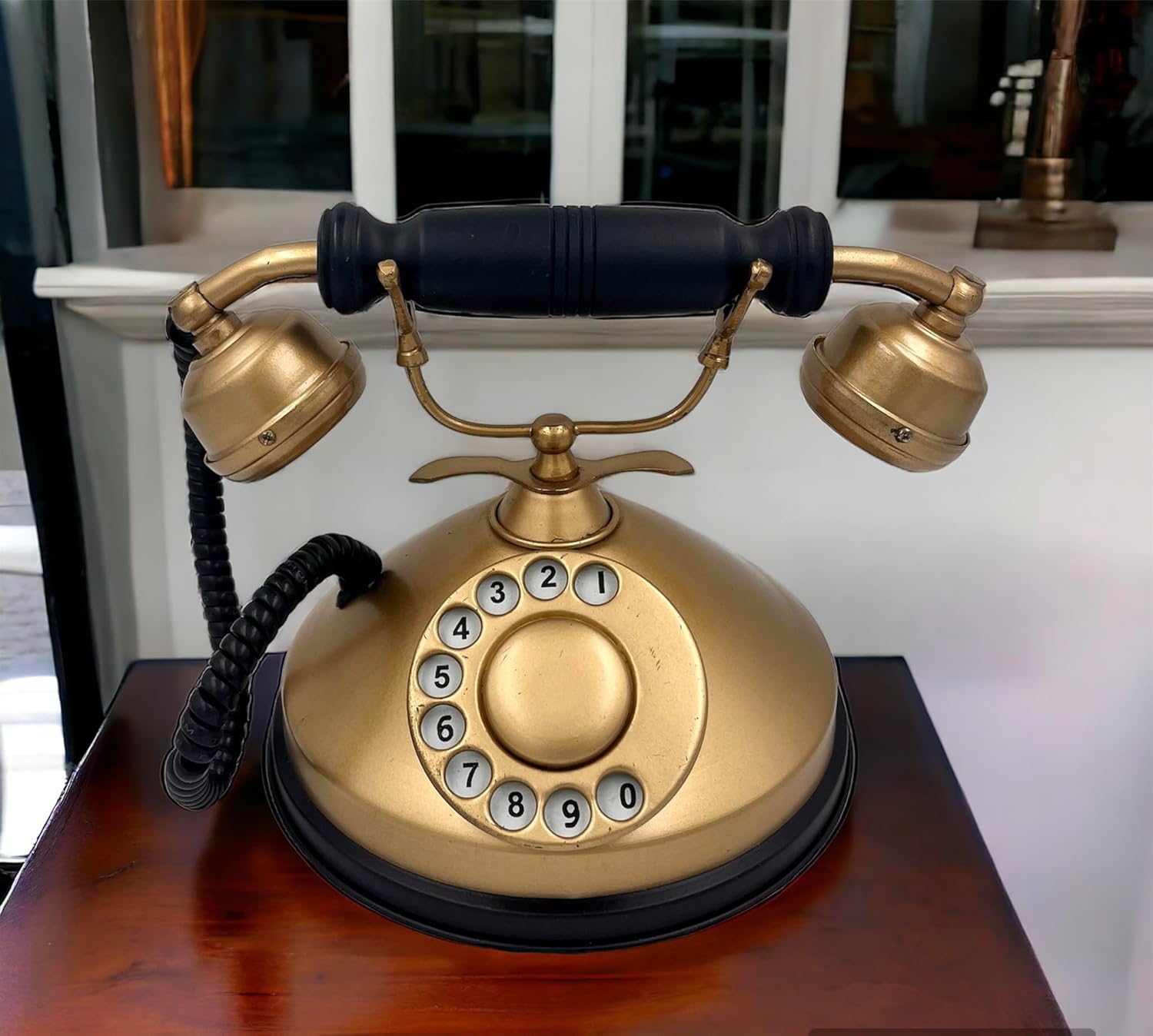 Amazon.com: Classic Vintage Rotary Non-Working Telephone – Decorative ...