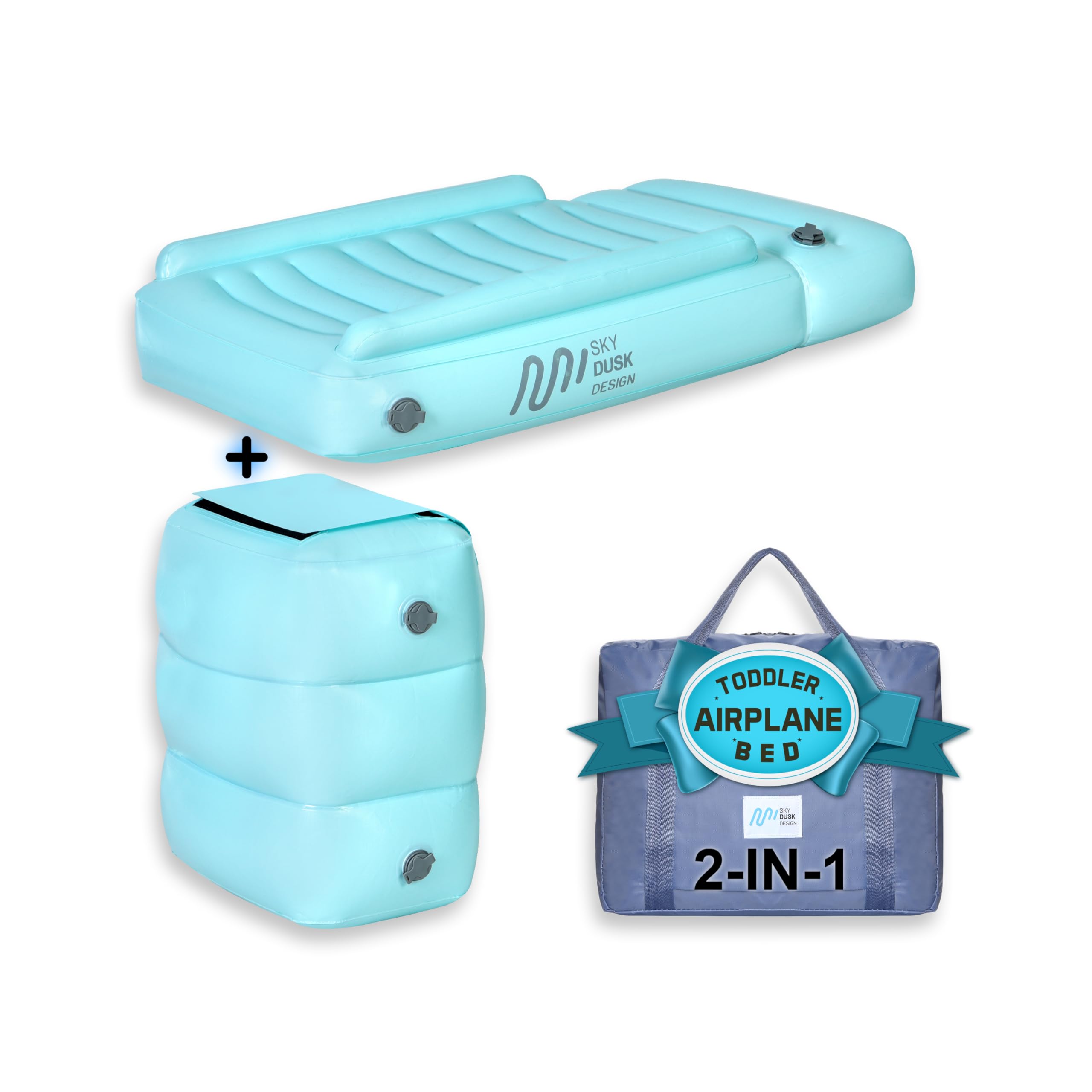 Snapklik.com : SKYDUSK DESIGN Inflatable Airplane Bed For Kids ...