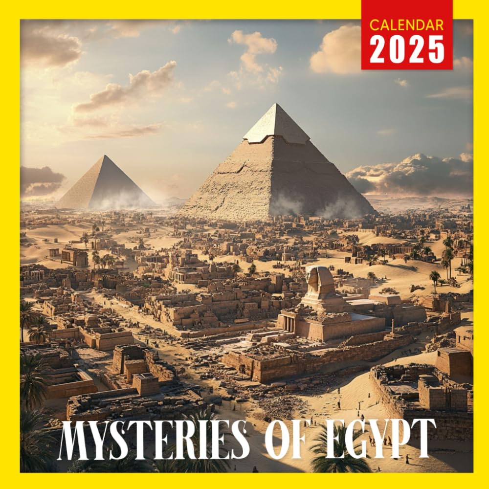 Amazon | Mysteries of Egypt Calendar 2025: Explore the Enigmatic Beauty ...