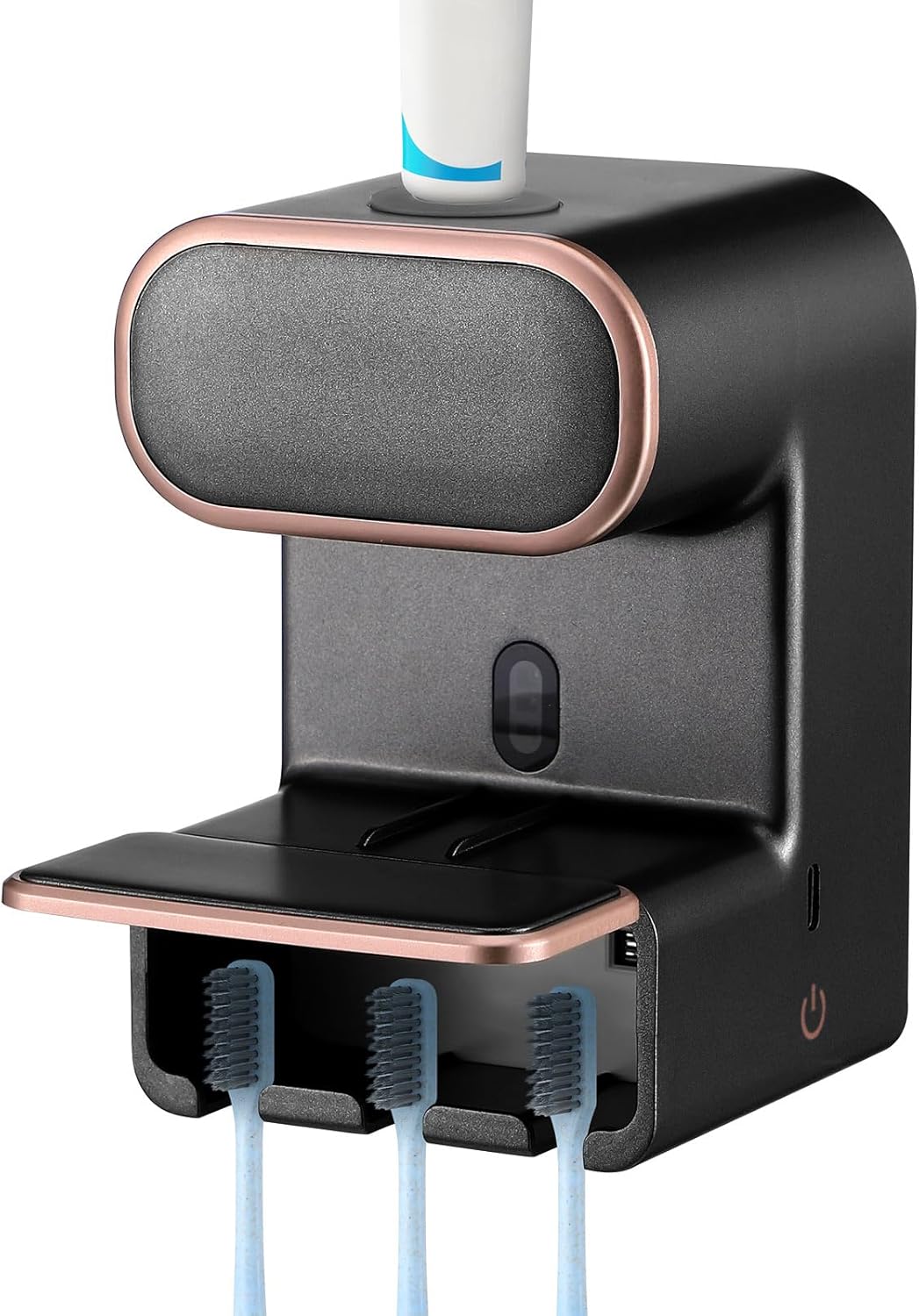 Amazon.com: Automatic Toothpaste Dispenser with Toothbrush Holder ...