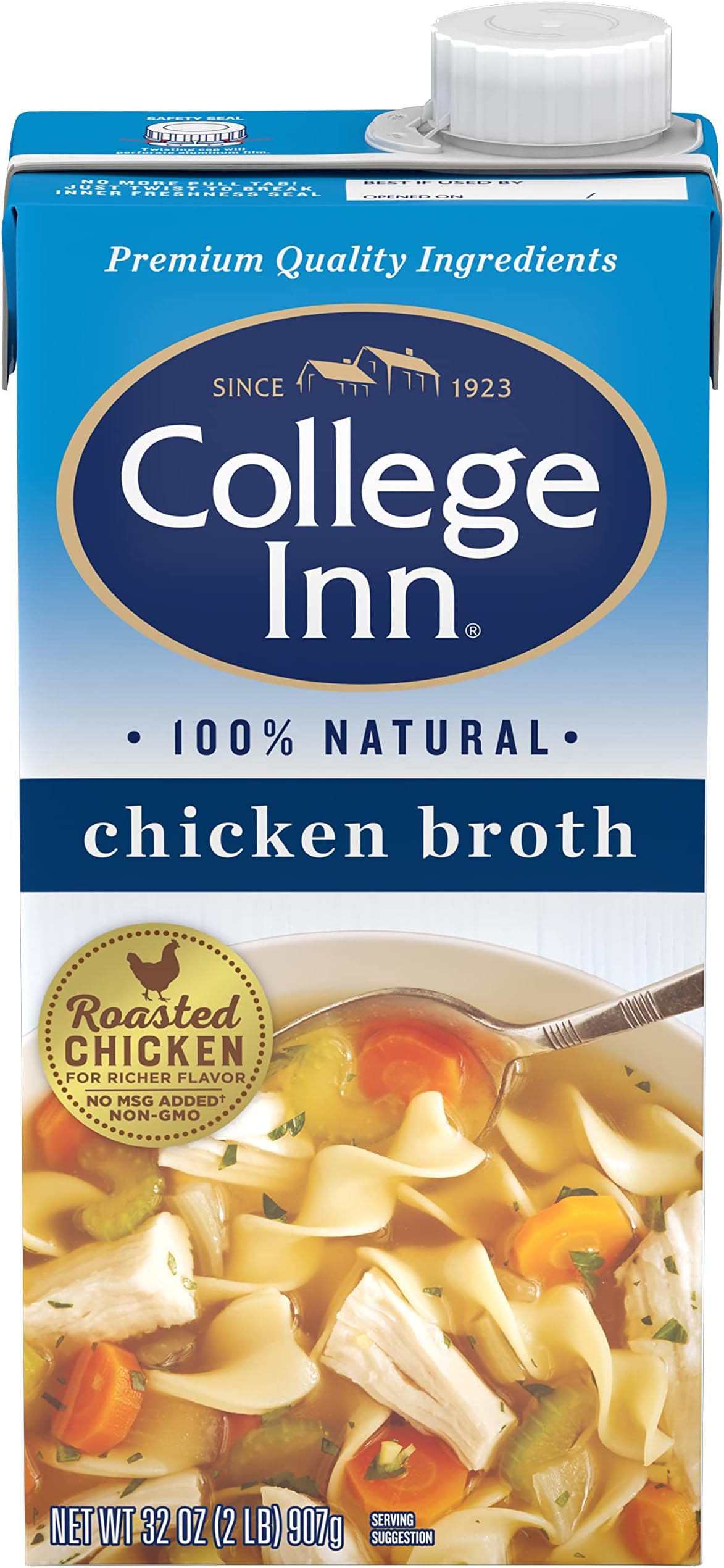 Amazon.com : College Inn Chicken Broth, 32 Oz : Grocery & Gourmet Food