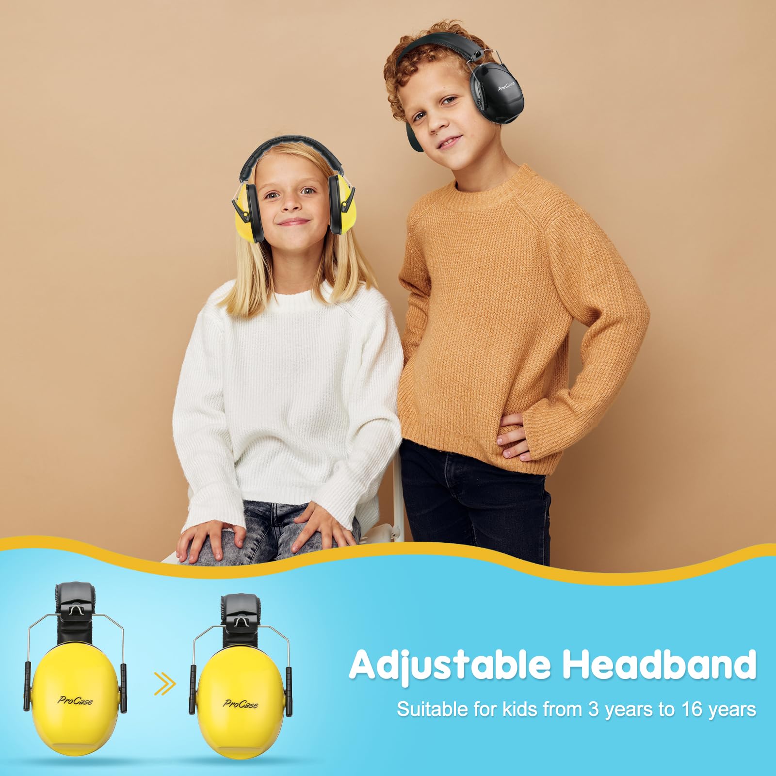 Snapklik.com : Kids Ear Protection, 21NRR Noise Cancelling Headphones ...