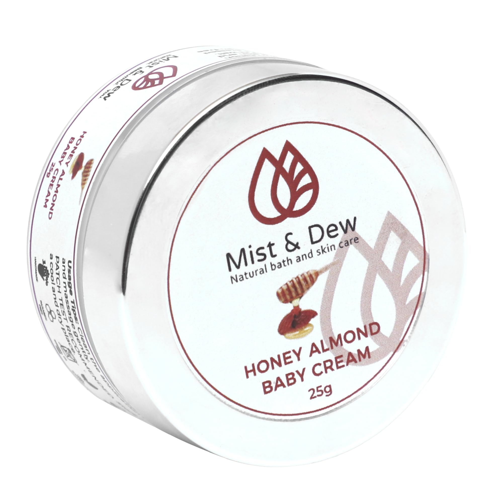 Mist & Dew Honey Almond | Unisex Face Cream | Intense Moisturization ...