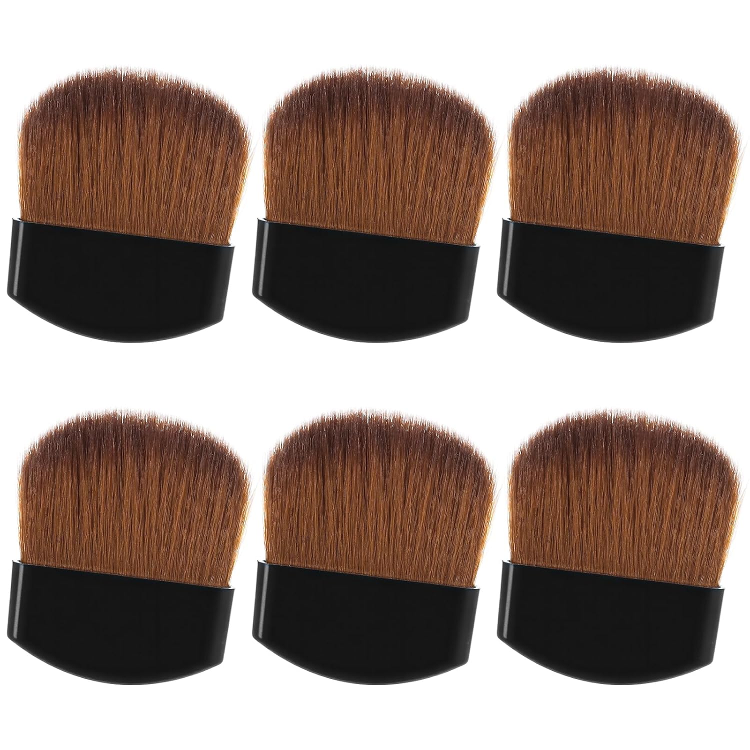 Amazon.com: Yuanchu 6Pcs Mini Powder Blush Brushes, Travel Size ...