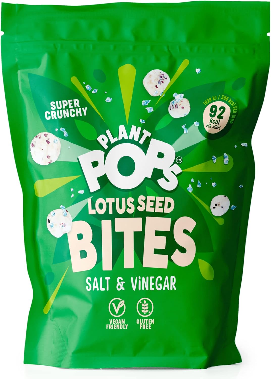 Plant Pops Vegan, Gluten Free & Low Calorie Salt and Vinegar Popped ...