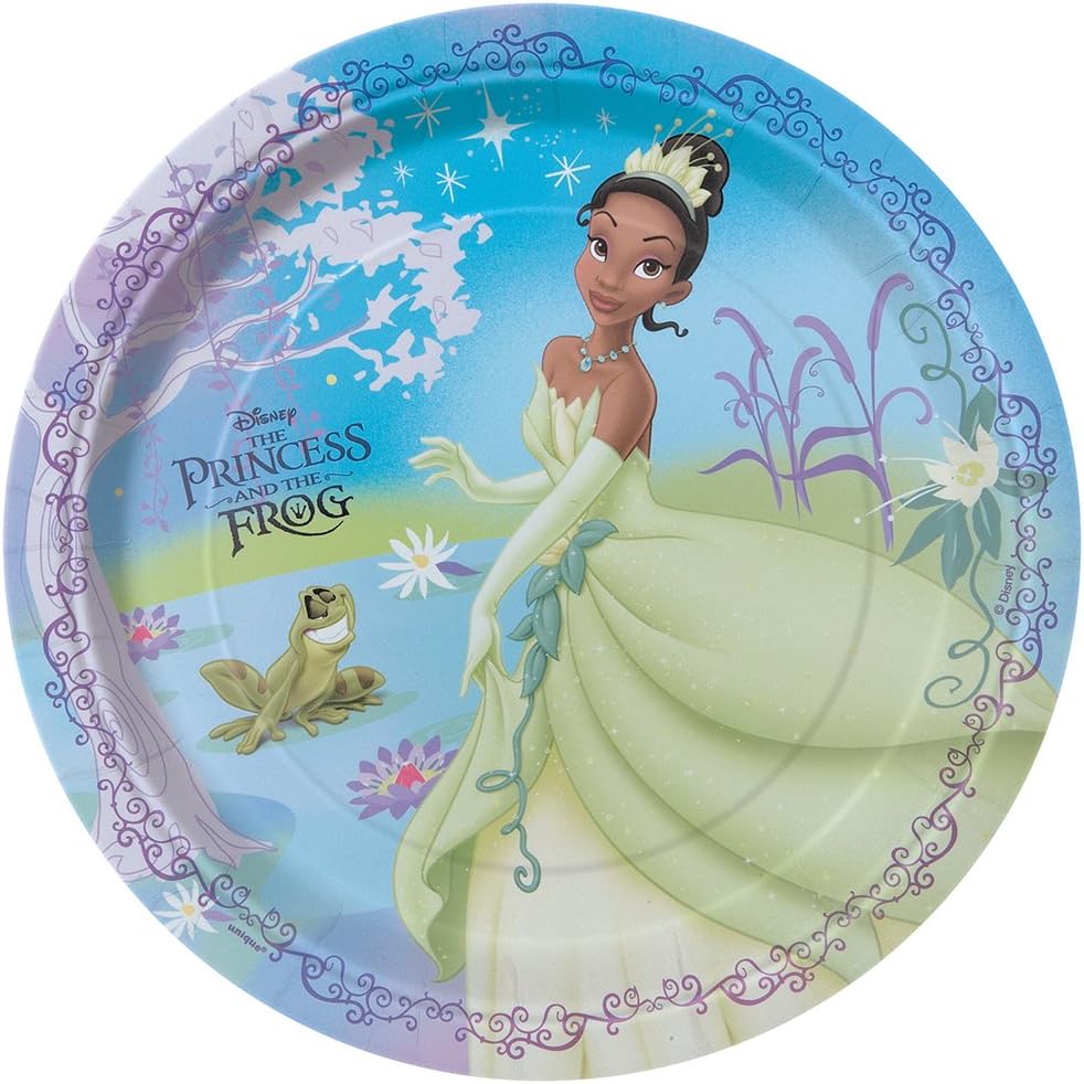 Disney Princess & The Frog Paper Party Plates, 8ct, Plates - Amazon Canada